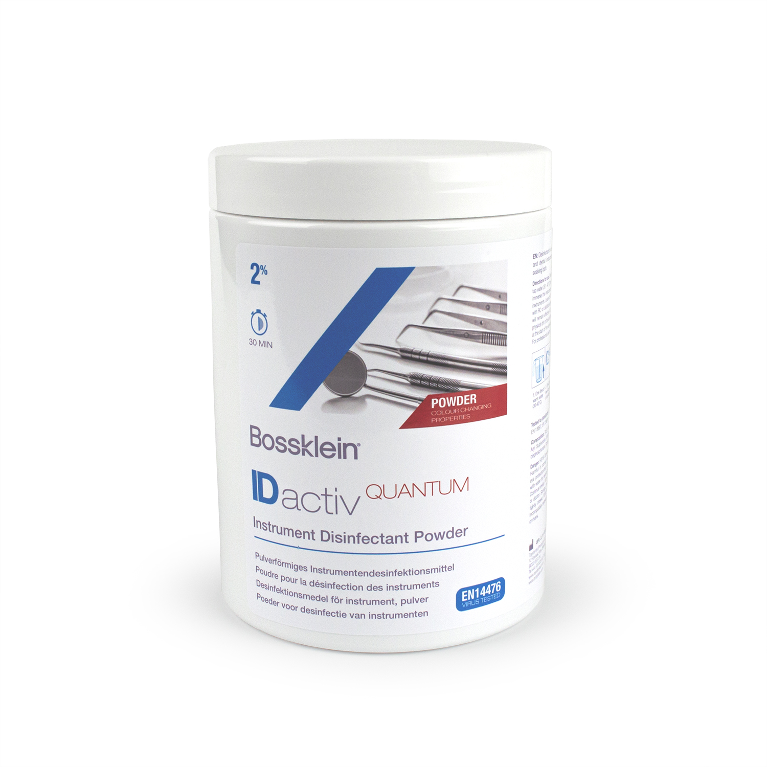IDactiv QUANTUM Instrument Disinfectant Powder - Topdental Infection ...